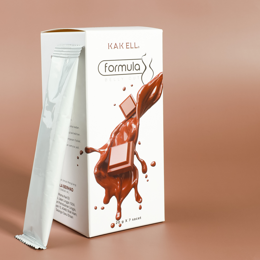 Kak Ell F8 Belly Cut Slimming Drink (Chocolate) | Shopee Malaysia
