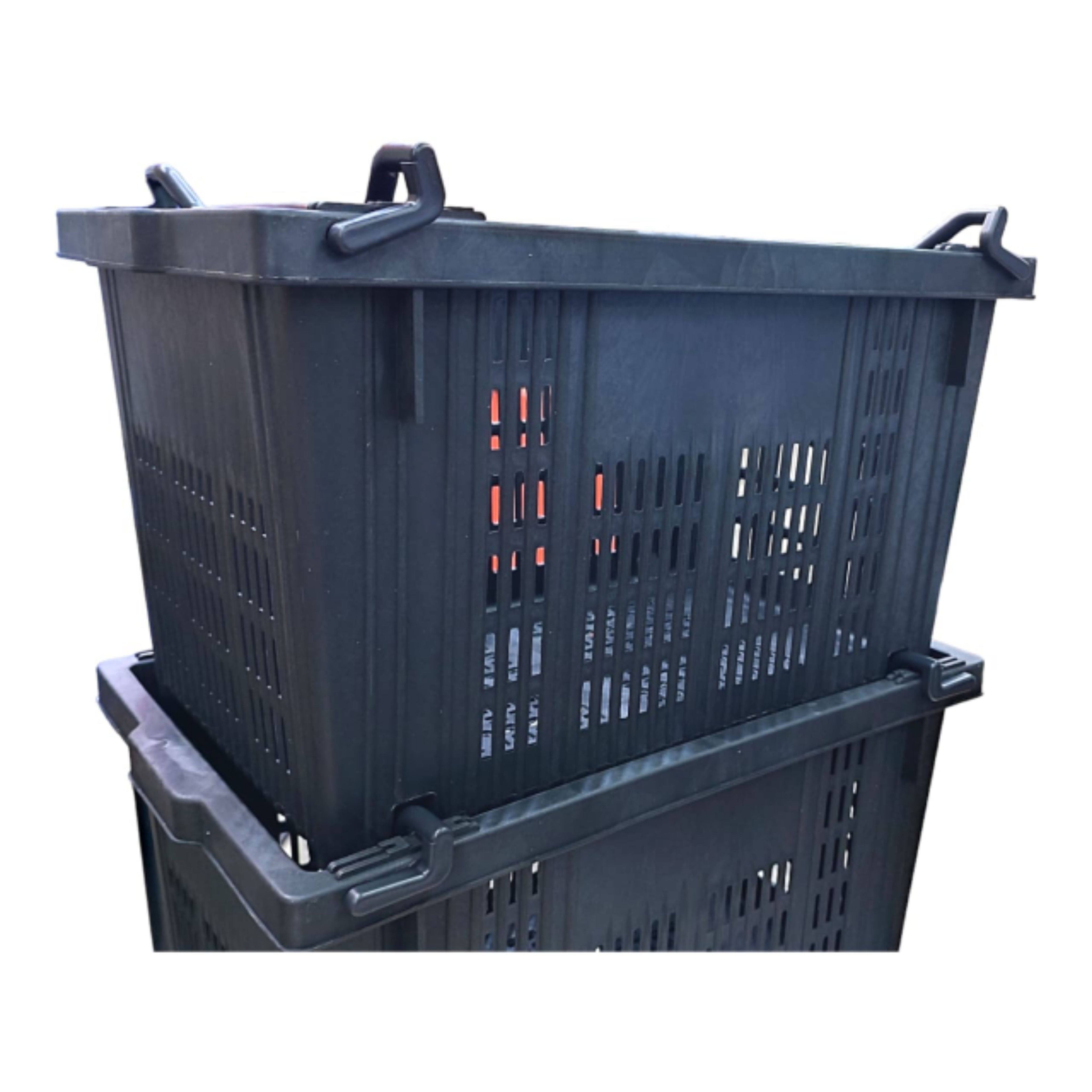 Heavy Duty Industrial Stackable Basket With Handle/Durian Basket /Fruit ...