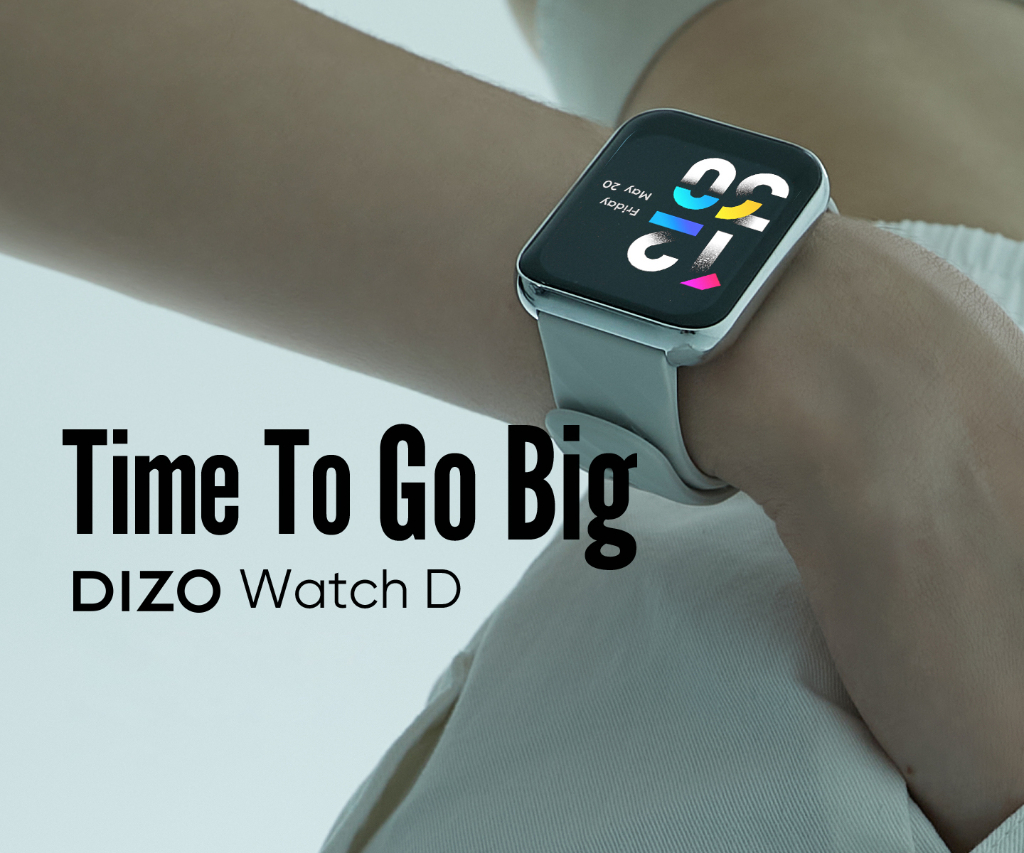 Dizo D Big Bright Display Smart Watch (1.8") | Shopee Malaysia