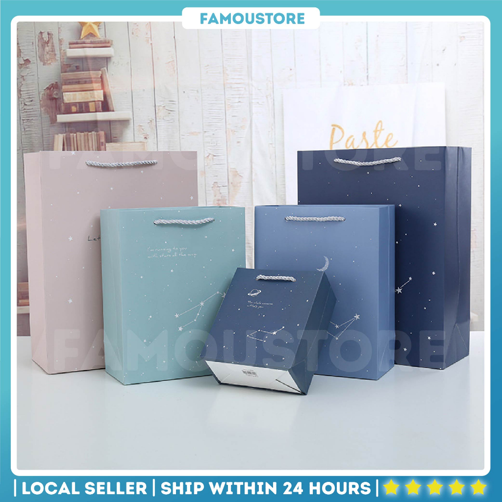 Thank You Paper Bag Murah Doorgift Bag Wedding Shopping Bag Gift Bag ...