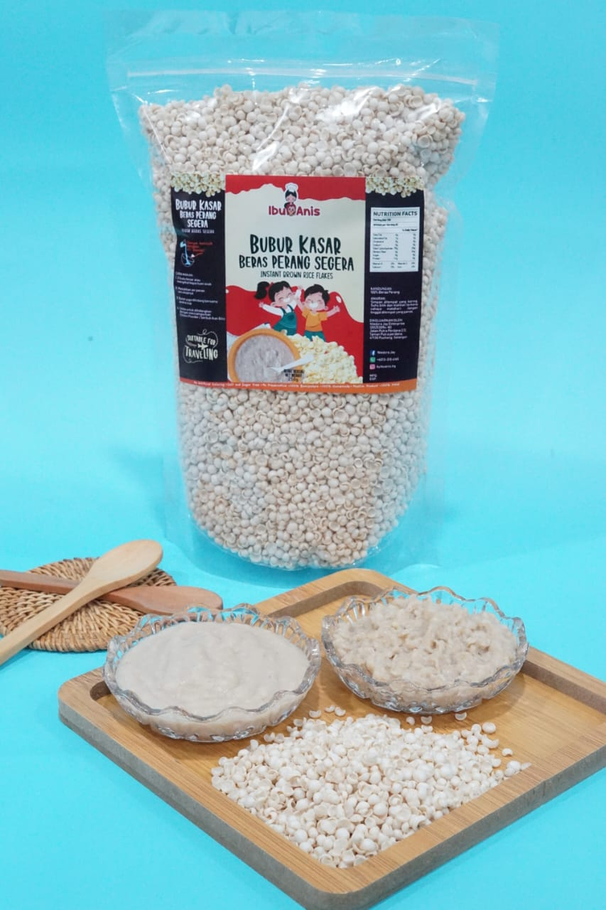 FLAKE 250GRAM , Hard texture instant baby porridge - Bubur Kasar Segera ...