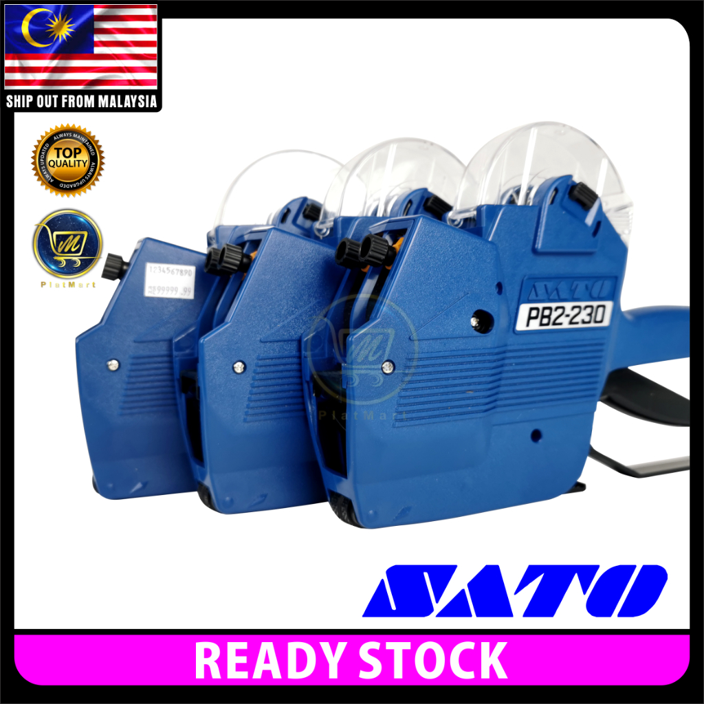 PlatMart - [READY STOCK] SATO PB2 - 230 Price Gun / Hand Labeler ...