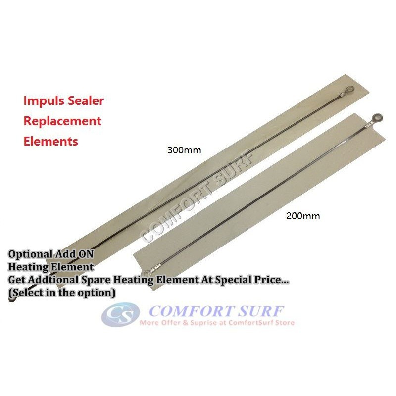 * FREE EXTRA ELEMENT* (200MM / 300MM / 400MM) Food Heat Impulse Plastic ...
