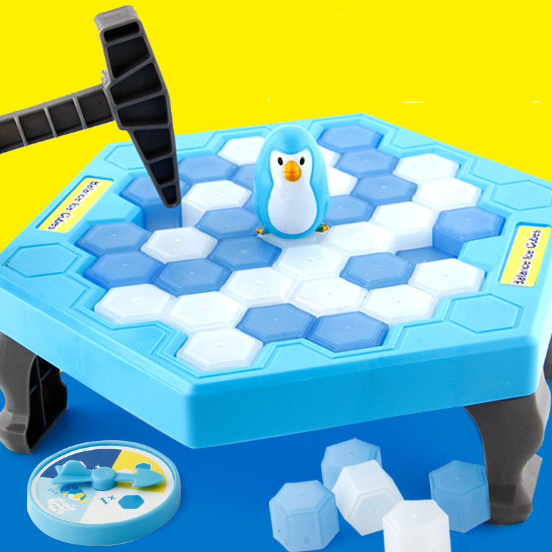 Penguin Ice Breaker Trap Family Game Toddler Parent Kids Board Game ...