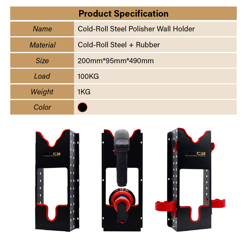 MYCB Cold-Roll Steel Polisher Wall Holder Universal Polishing Machine ...