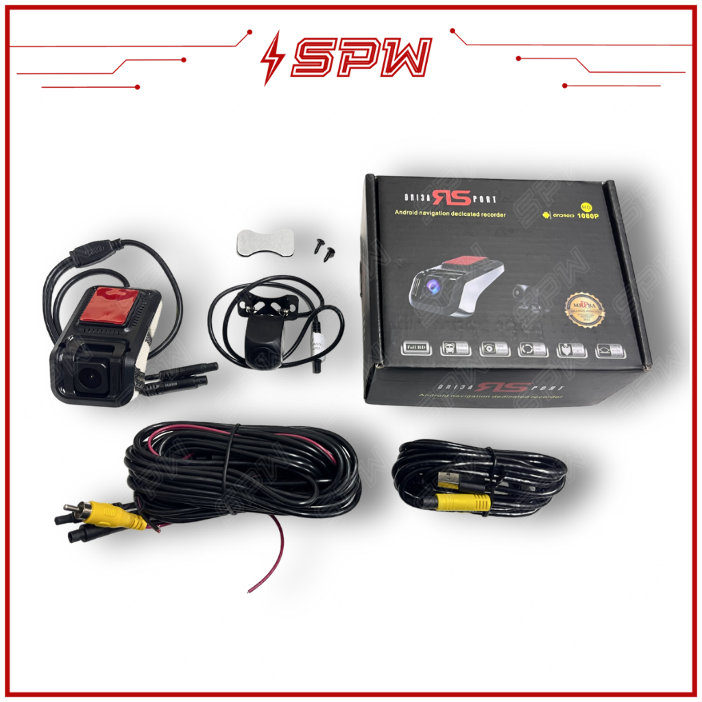 RS Dashcam Recorder DVR Reverse Camera 1080P Full HD 170 Degree Angle ...