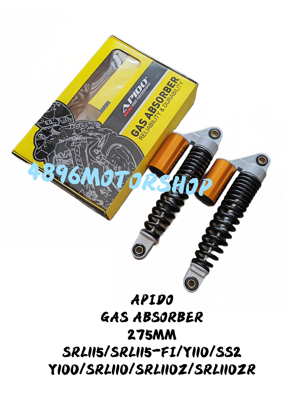 APIDO YAMAHA SRL110 115 SRL115 FI Y100 Y110 SS TWO SS2 SRX SRE SRV APIDO HEAVY DUTY GAS TANK ...