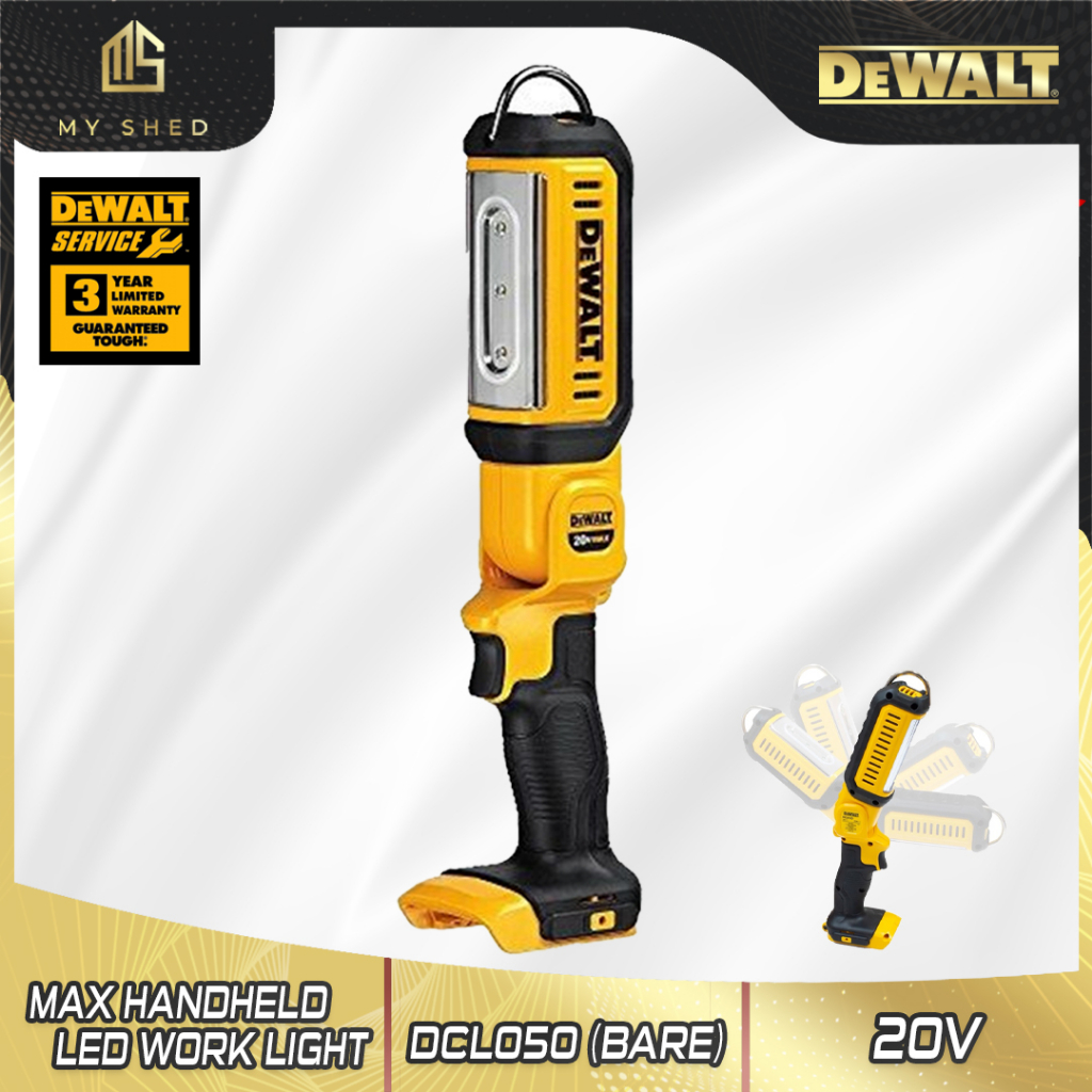 DEWALT DCL050 20V MAX Handheld LED Work Light (Bare Unit) | Shopee Malaysia