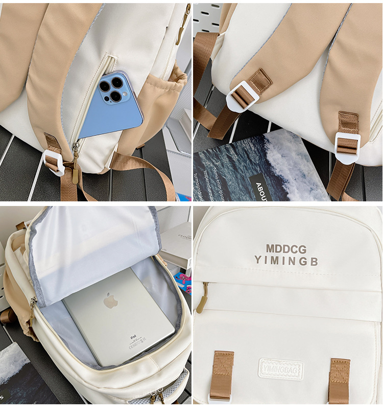 Women Korean Backpack School Bag Casual Bagpack University Large ...