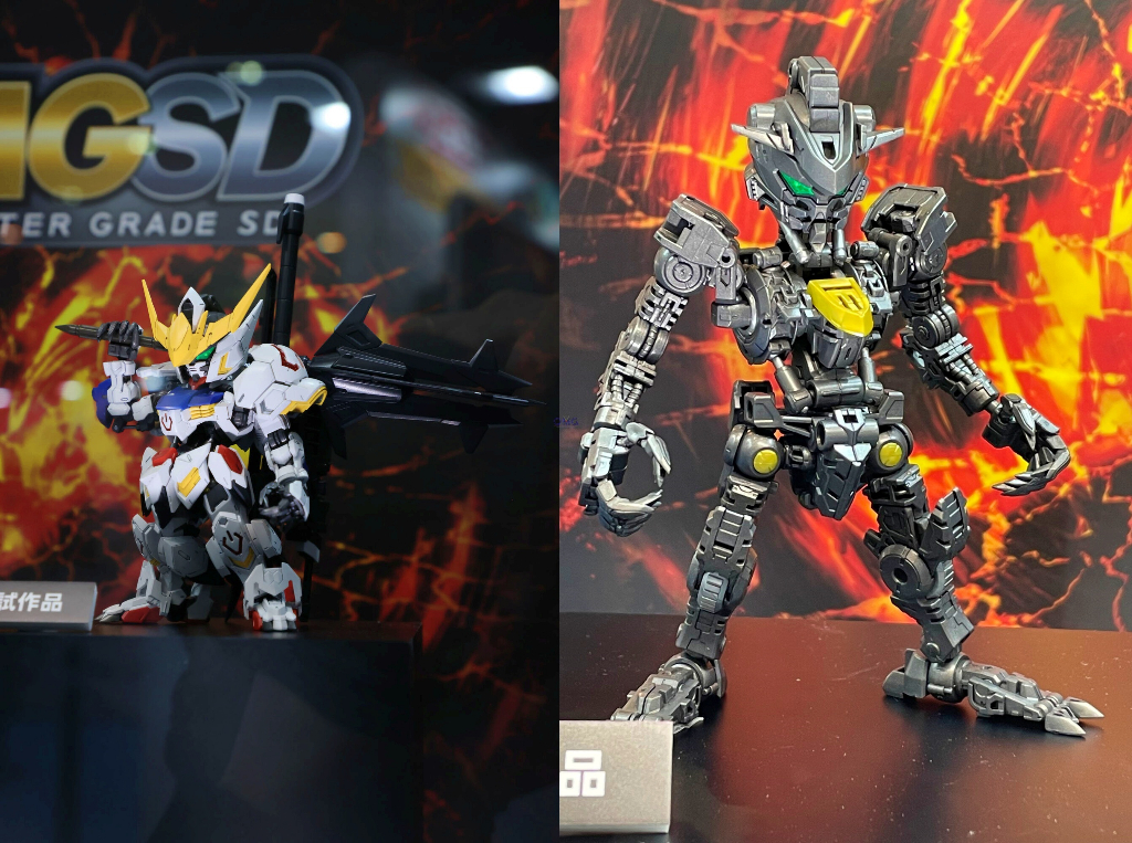 Bandai MGSD Gundam Barbatos 65699 MG Barbatos SD Barbatos Master Grade SD Barbatos IBO MGSD ...