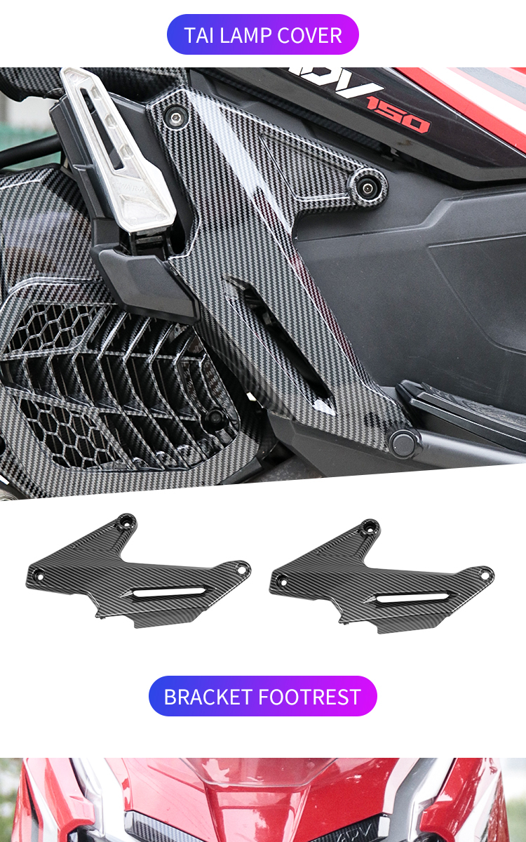 Honda ADV 150 ADV 160 Full Carbon Coverset Water Transfer ADV150 ...