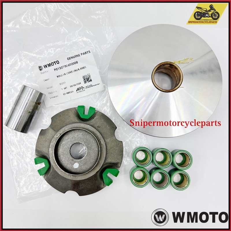 [100% ORI WMOTO] WMOTO ES250 ES250i ES 250 FRONT PULLEY CVT SET WITH ...