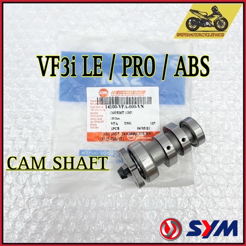 [100% ORI] SYM VF3 VF3i LE [ABS] PRO SE 185 BLOCK CAM SHALF CAM SHAFT CAMSHAFT ASSY ORIGINAL SYM ...