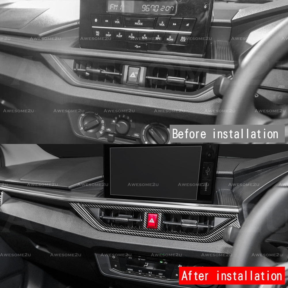 Awesome2u Perodua New Axia 2023 Center Air Outlet Frame Cover Trim ...