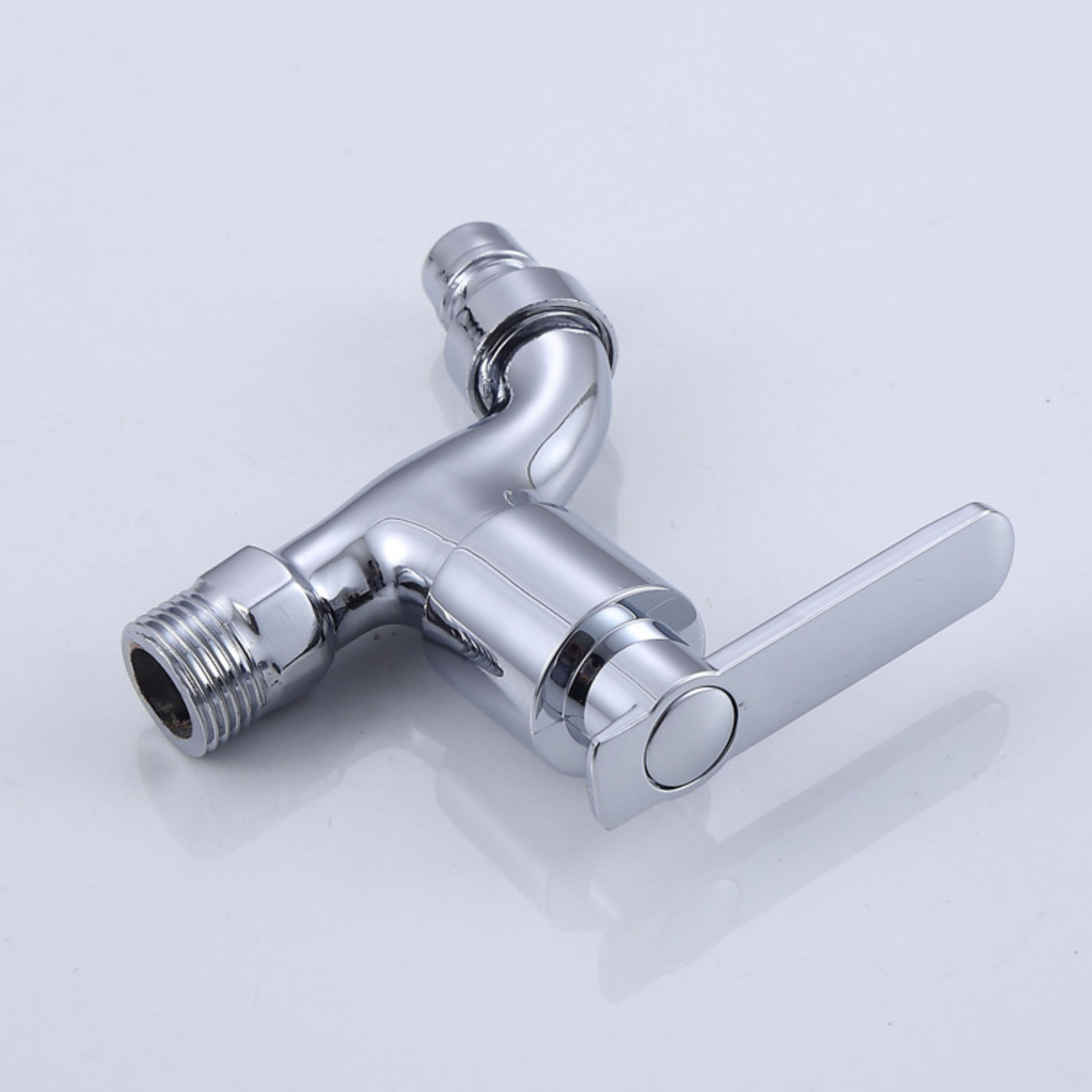 Water Tap Bib Tap Two Way Tap Bathroom Faucet Kepala Paip Double ...