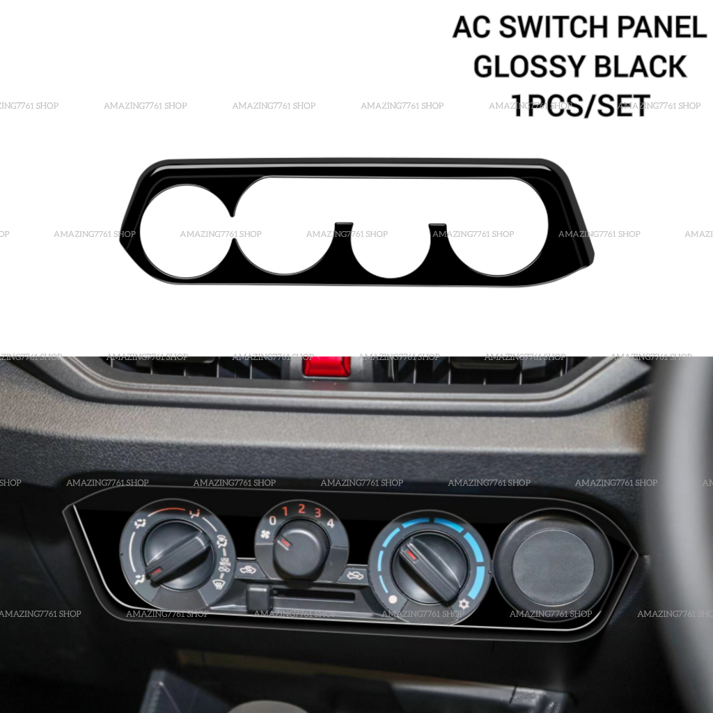 AMAZING PERODUA NEW AXIA 2023-2024 LOW SPEC CAR CENTER AC SWITCH PANEL ...