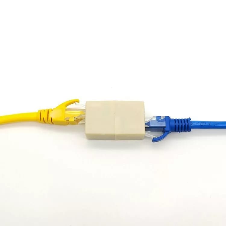 RJ45 Coupler CAT5/CAT6 Ethernet Network Lan Cable Extender Connector ...