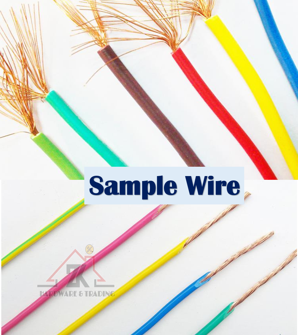 [100% PURE COPPER] 1.5mm 2.5mm SIRIM PVC Cable Red Black Green Auto ...