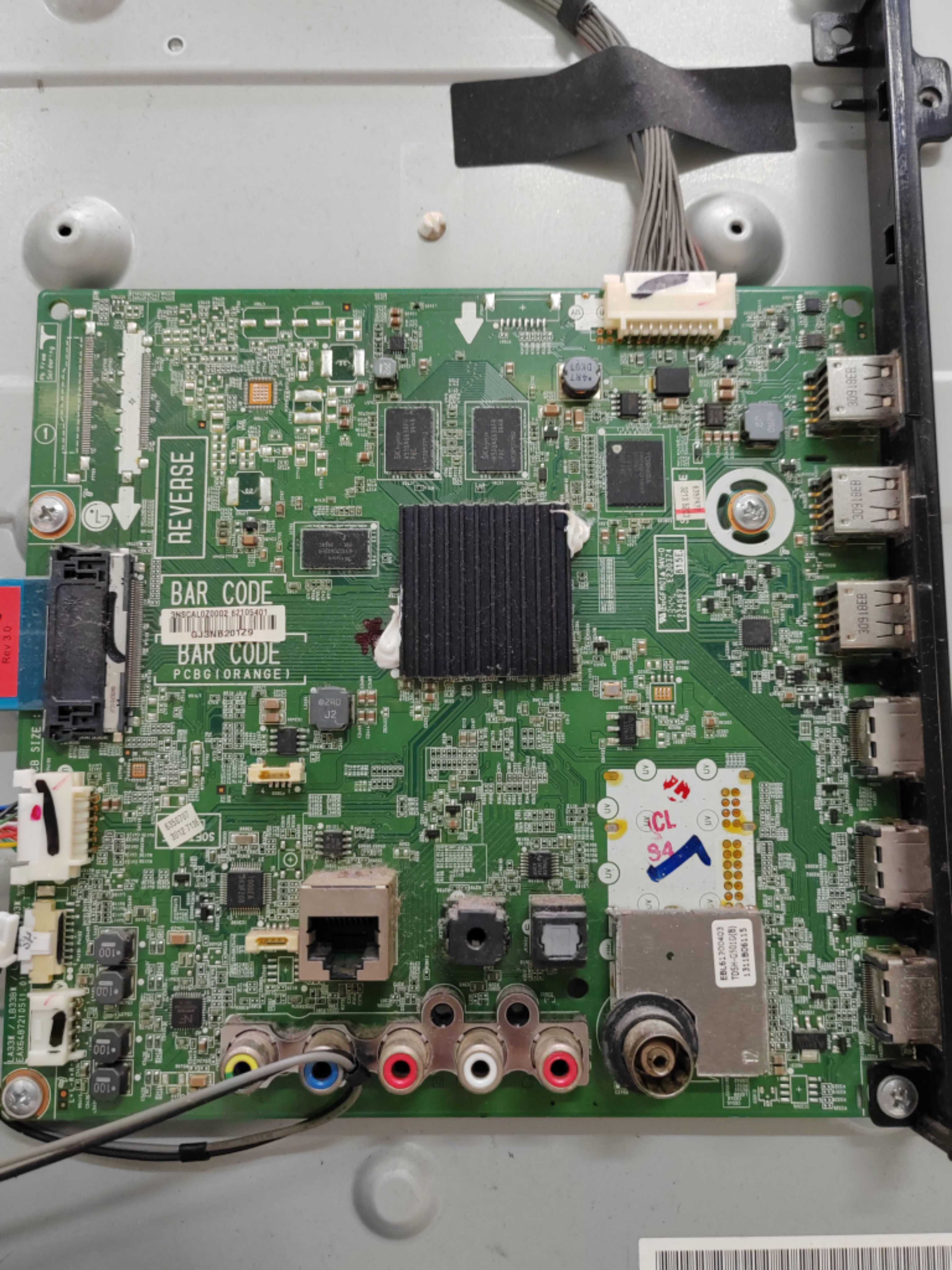 LG 42LN5700 LED TV PowerBoard MainBoard T-CON speakers Wifi | Shopee ...