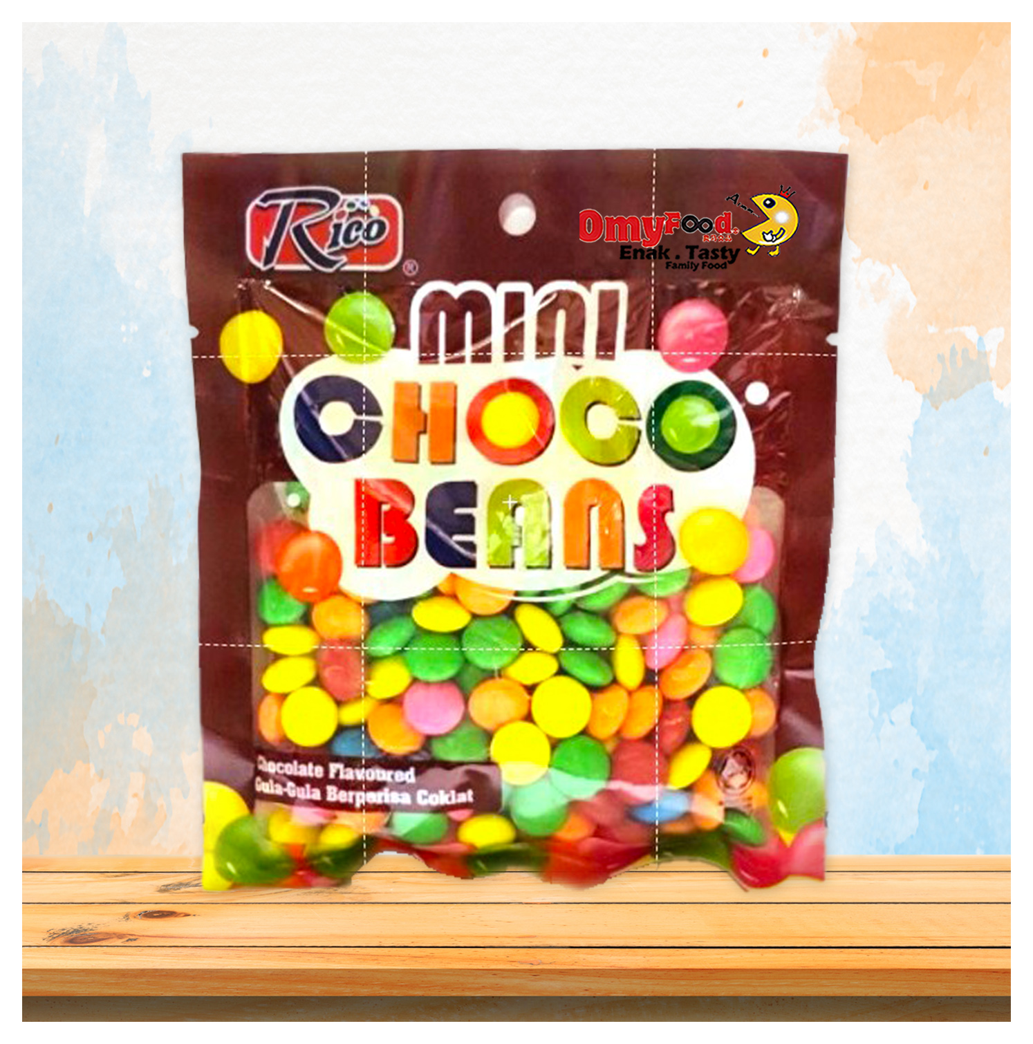 130g Rico Mini Choco Beans [OmyFood] | Shopee Malaysia