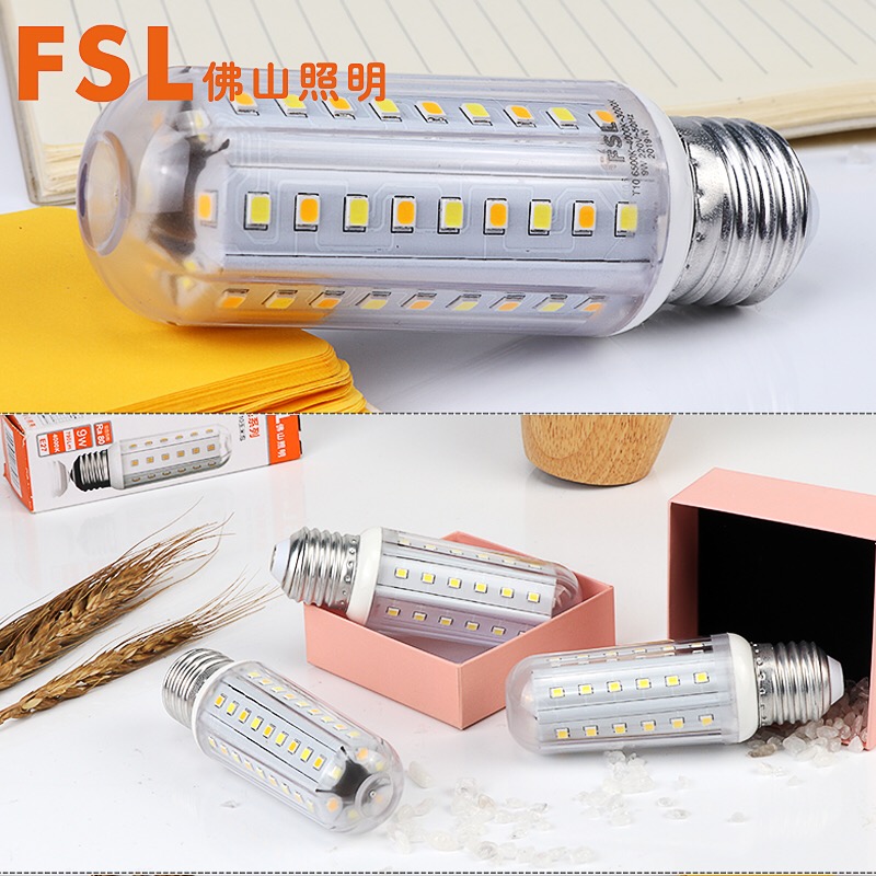 FSL Led Bulb E14 9W 3k Quality item Bulb With 3000k Warmwhite Original ...