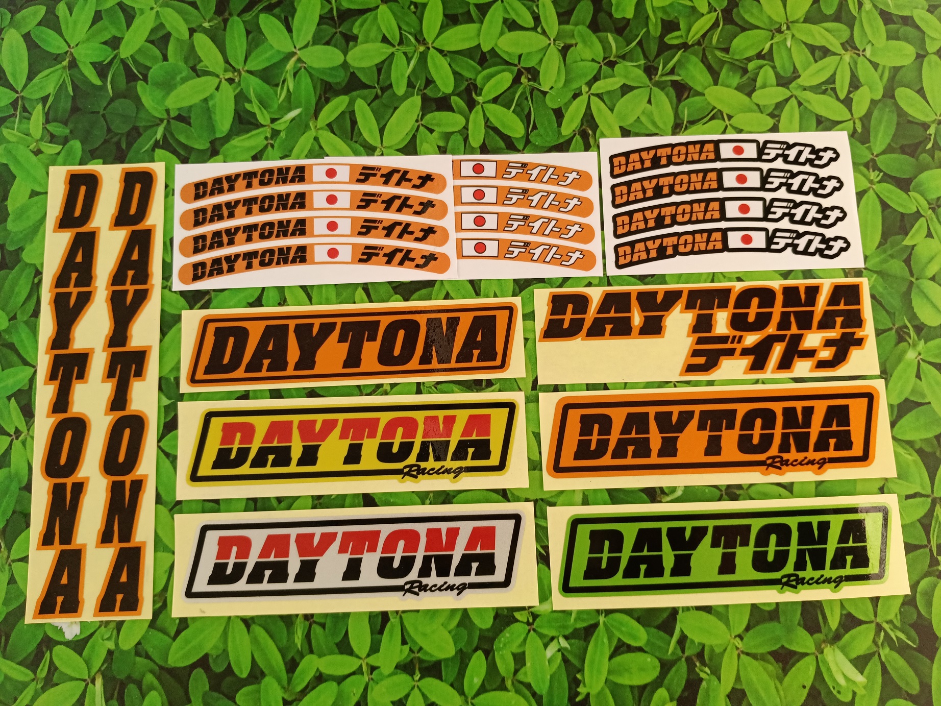 DAYTONA Fork Sticker Motor Sticker Decal DAYTONA Reflective Sticker ...