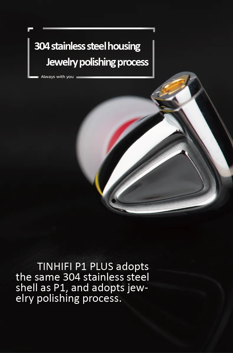 TIN HiFi Tin Audio P1 Plus IEM Planar Magnetic In Ear Earphone TINHiFi ...