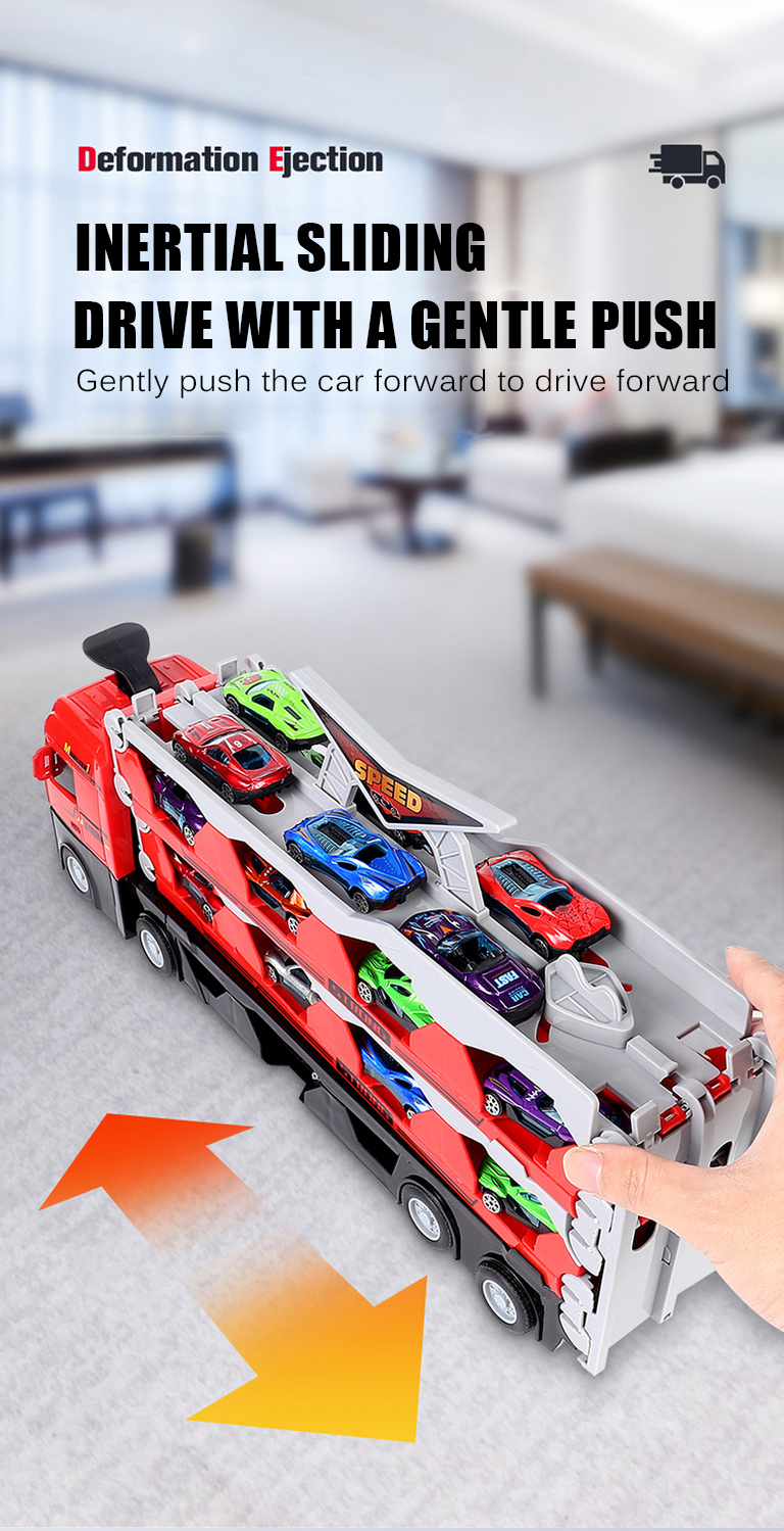 Track Toys Car toy Transport Car Carrier Truck Toys For Boys two ...