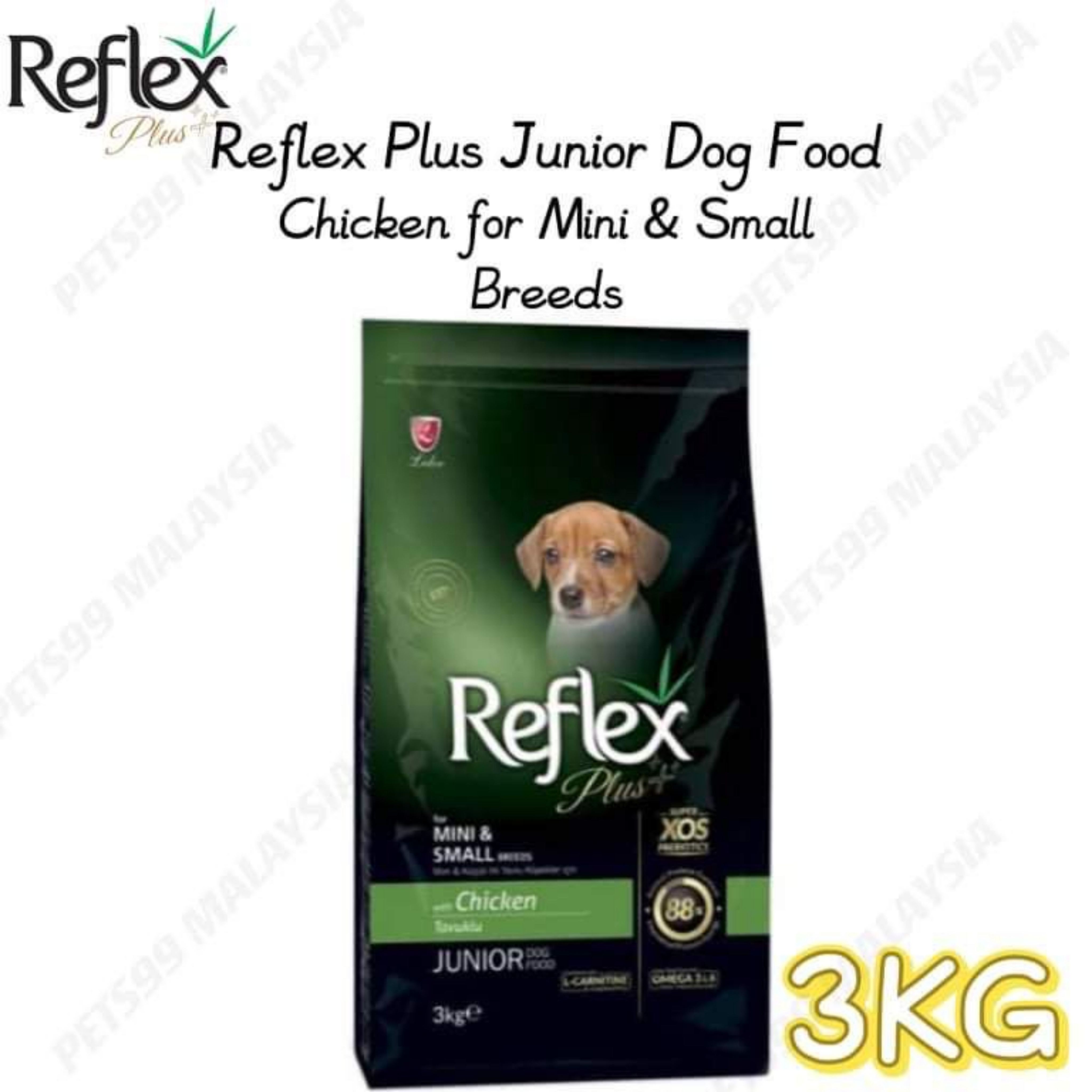 REFLEX PLUS DOG FOOD 3KG (MADE IN TURKEY) | Shopee Malaysia