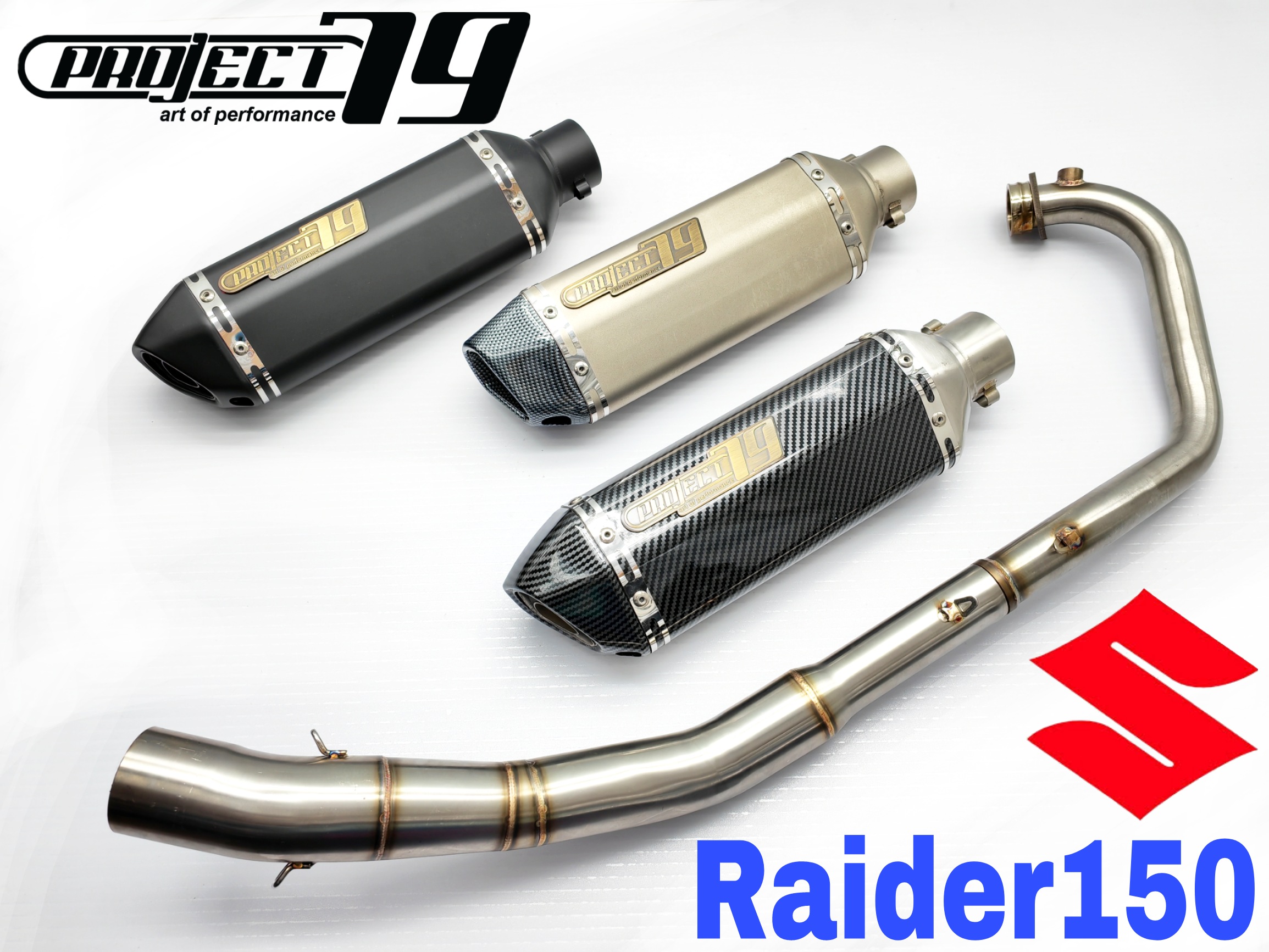 Exhaust Raider 150 Project79 Muffler Ekzos Motor Suzuki Raider150 QPM05 ...