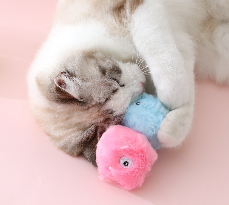 Cat Toy With Animal Sound When Touch Battery Toy For Kitten Toy Cricket ...
