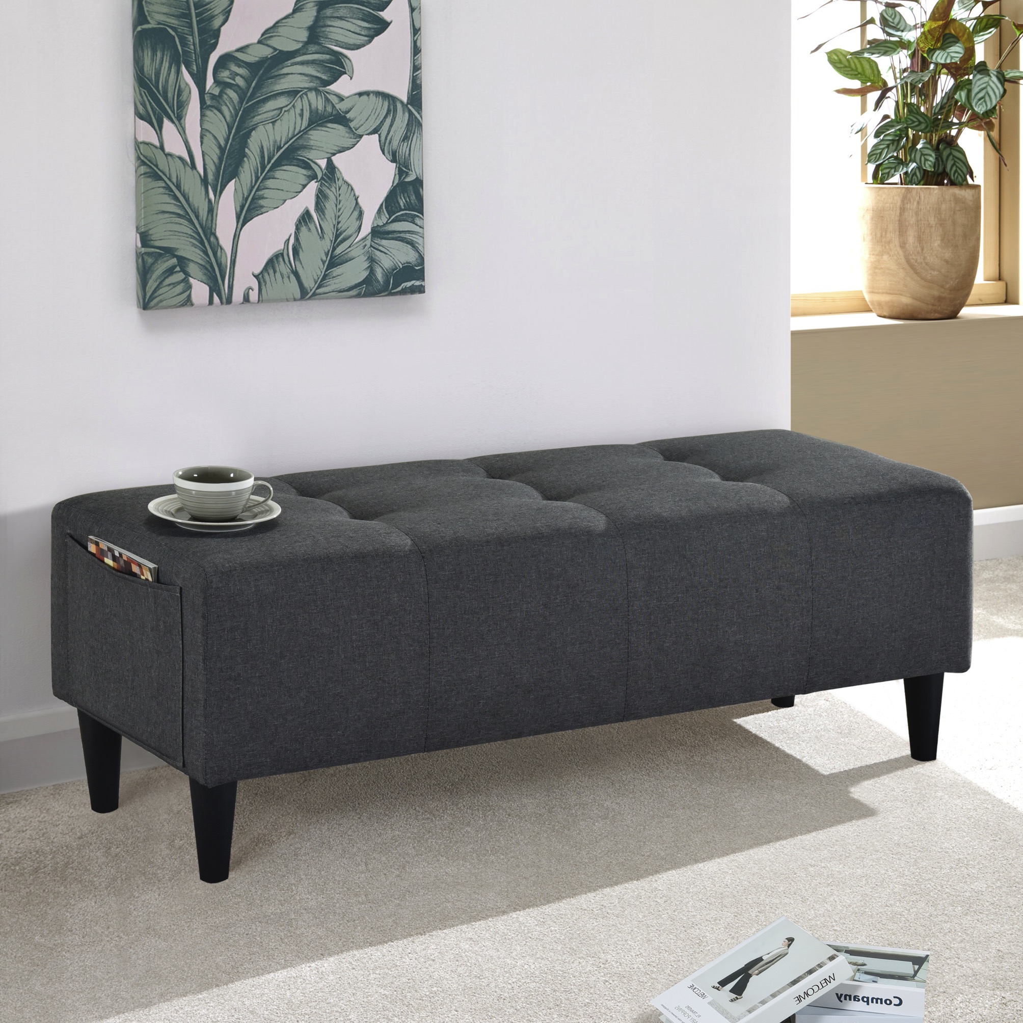 Furniture Direct MARIO foot stool bench chair stool chair bench stool ...