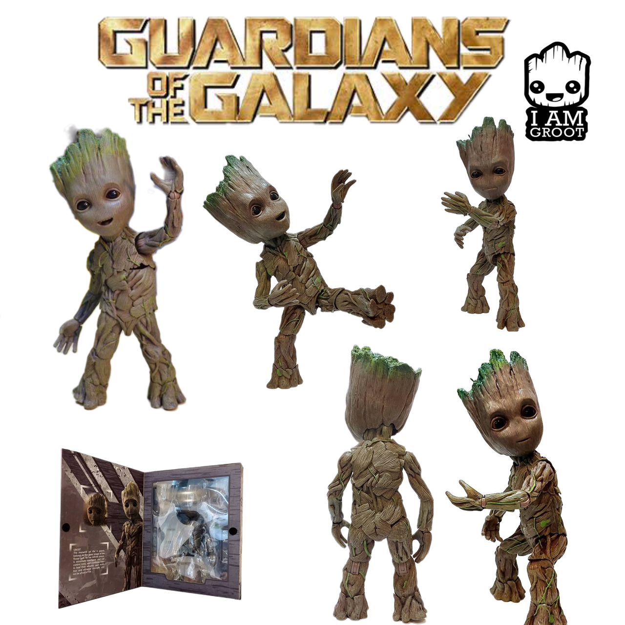 OEM Marvel Groot Avengers Guardian of The Galaxy 14 Joint Action [26cm ...