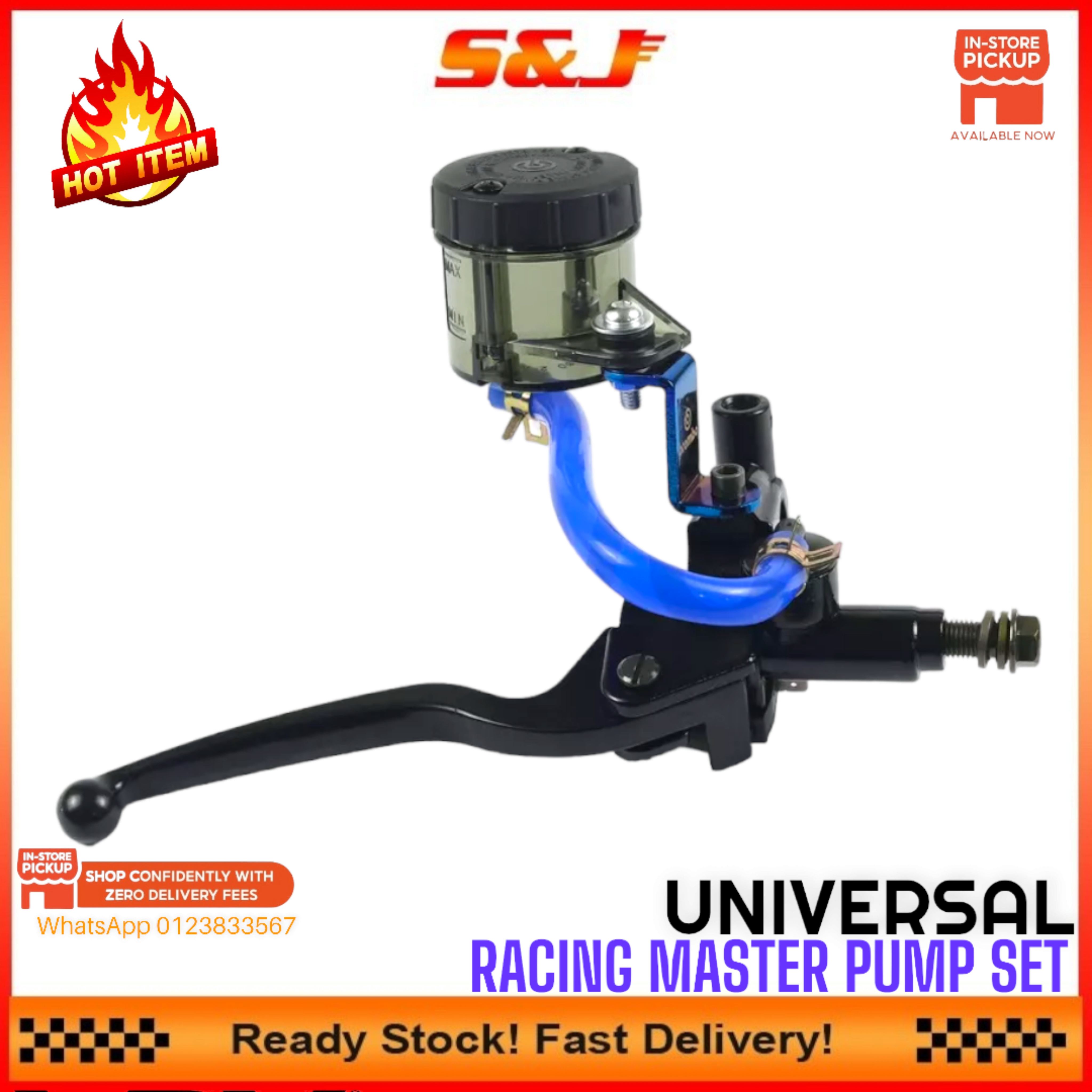 UNIVERSAL RACING MASTER PUMP SET DISC BRAKE PUMP SET FULL SET ( BIG OIL ...