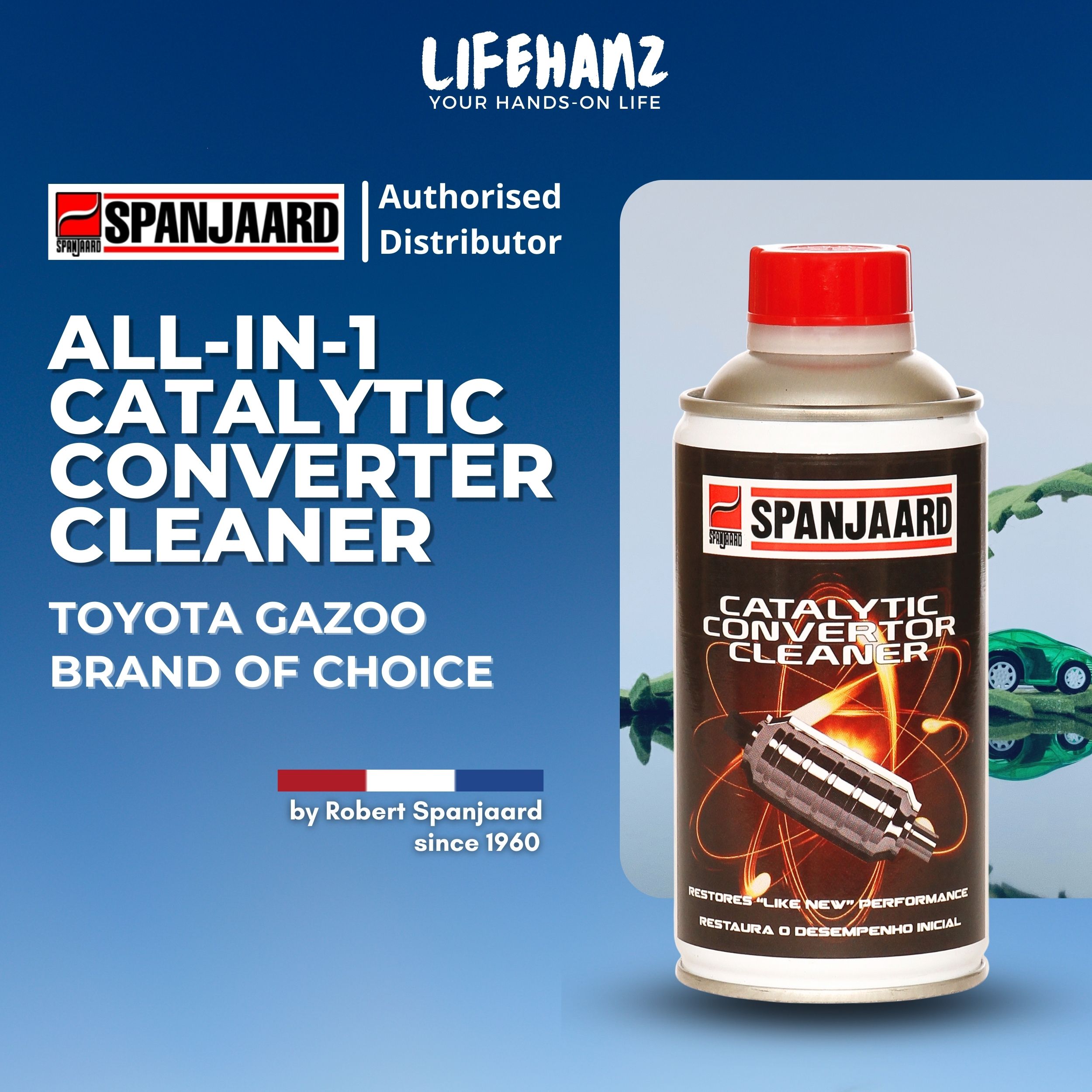 Spanjaard Catalytic Converter Cleaner (375ml) - Comprehensive Cleaning ...