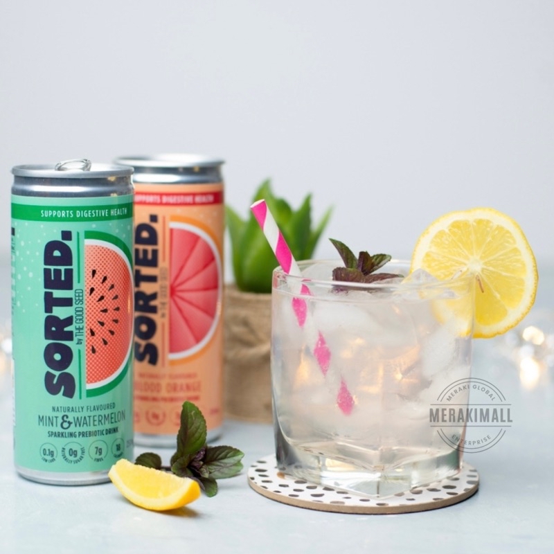 Sorted Naturally Flavoured Sparkling Prebiotic Soft Drink Beverage ...