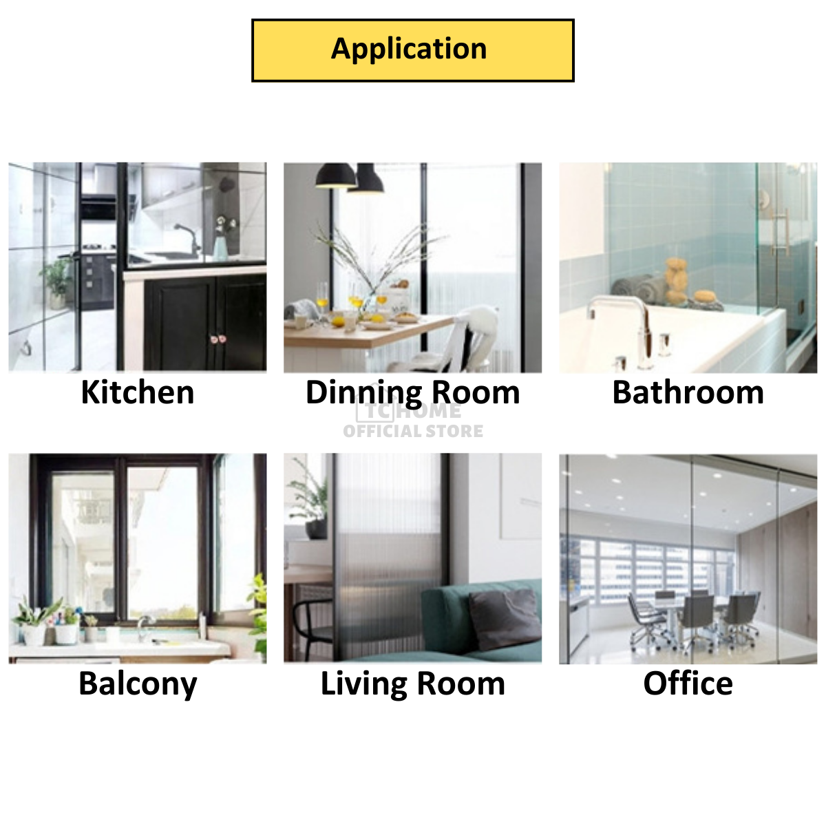 90cm Frosted Glass Window Sliding Door Tingkap Nako Kaca Dapur Cermin ...