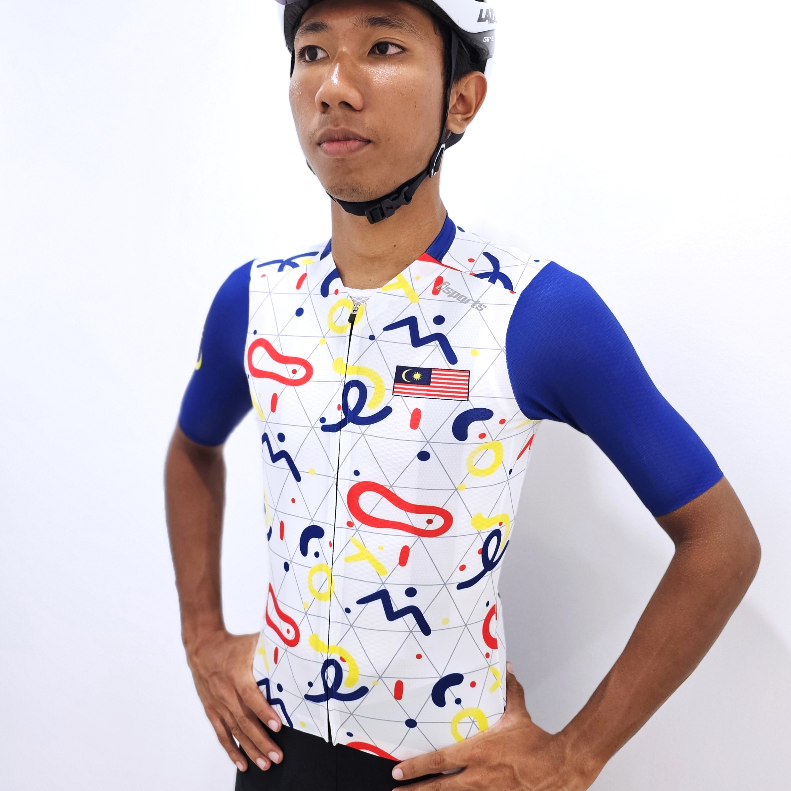 Authentic iSports Merdeka limited edition Aerodynamic Cycling Jersey ...