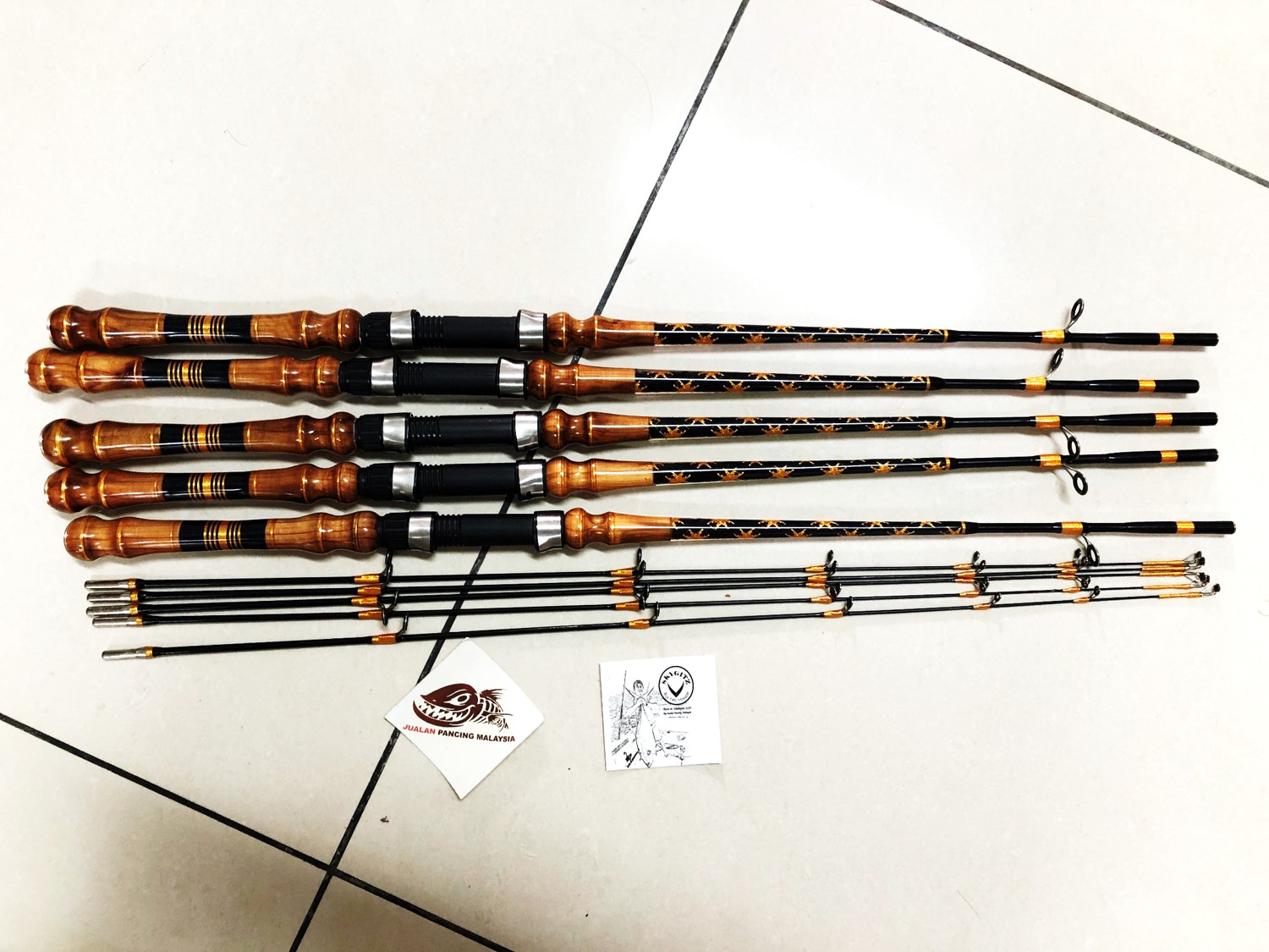 SKYGITZ MALAYSIA JORAN UDANG HANDMADE CUSTOM KAYU JATI BELANDA SUPER ...