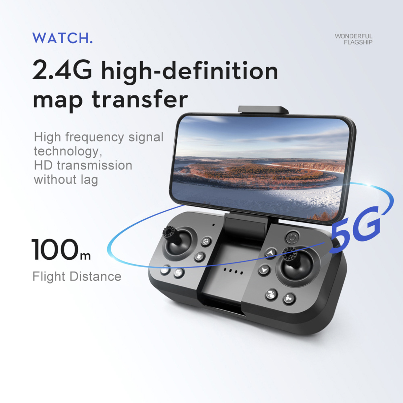 S2S 8K Dual-Camera Brushless Ultra-Long Battery Life Drone Aerial Photography Intelligent ...