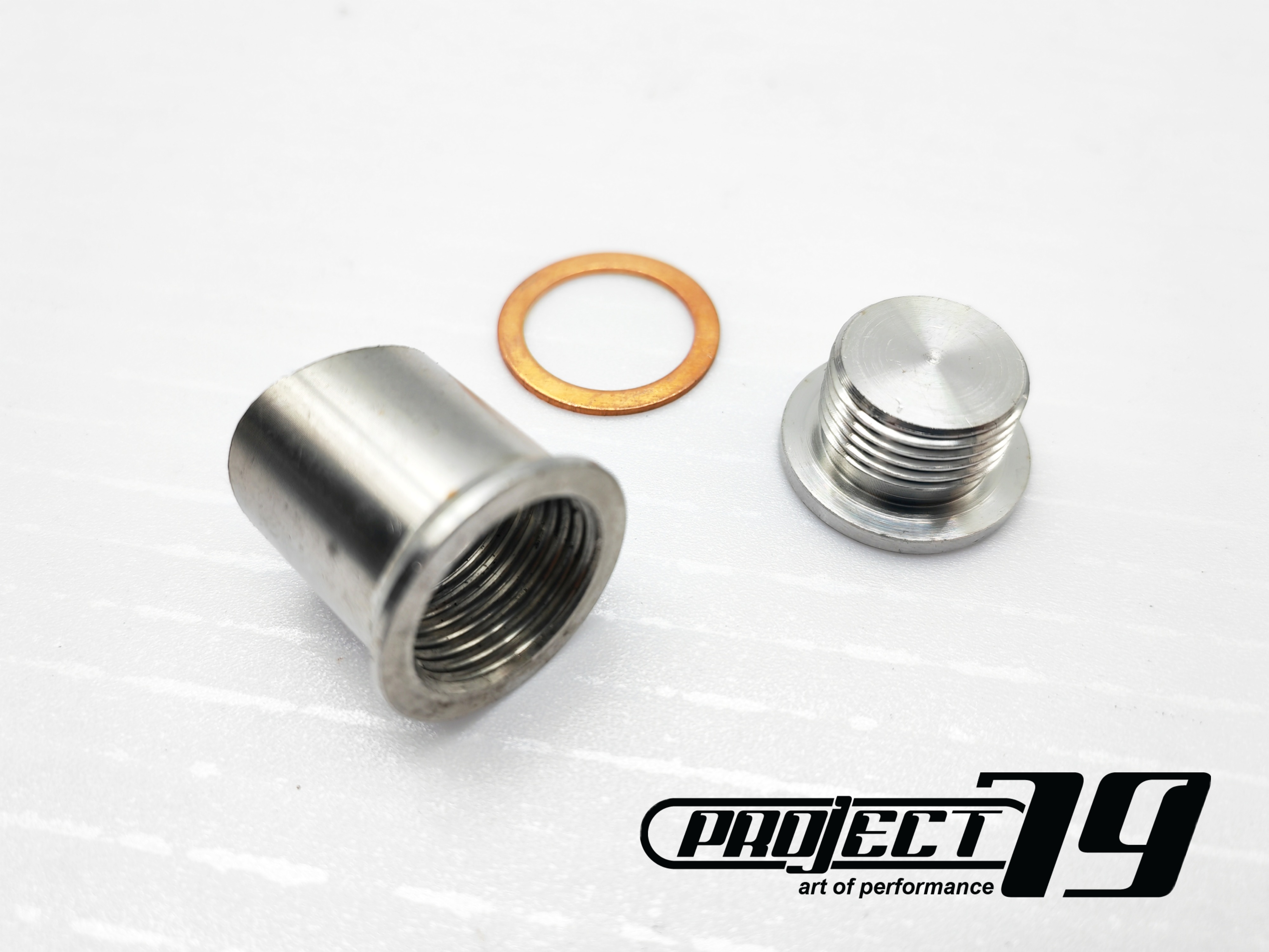 Stainless Steel Exhaust Oxygen O2 Sensor Adapter Universal RS150 R15 ...