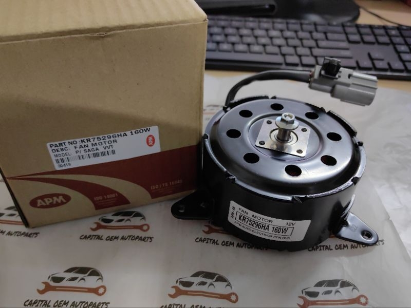 PROTON SAGA VVT BARU MODEL R17 FLX VVT-I (2019-2023) FAN MOTOR RADIATOR ...