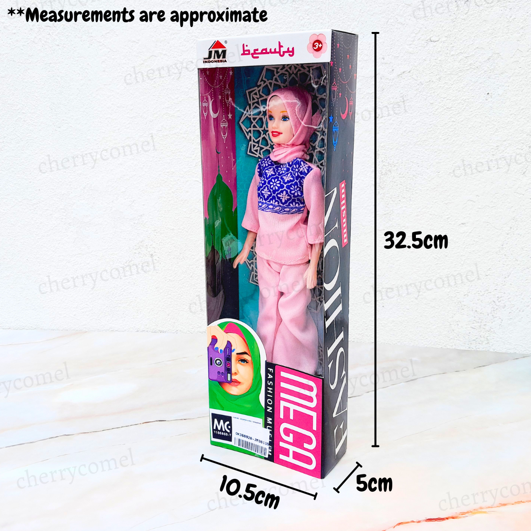 Muslimah Hijabi Doll with Hijab Muslimah Dolls Muslim Girl Toys ...