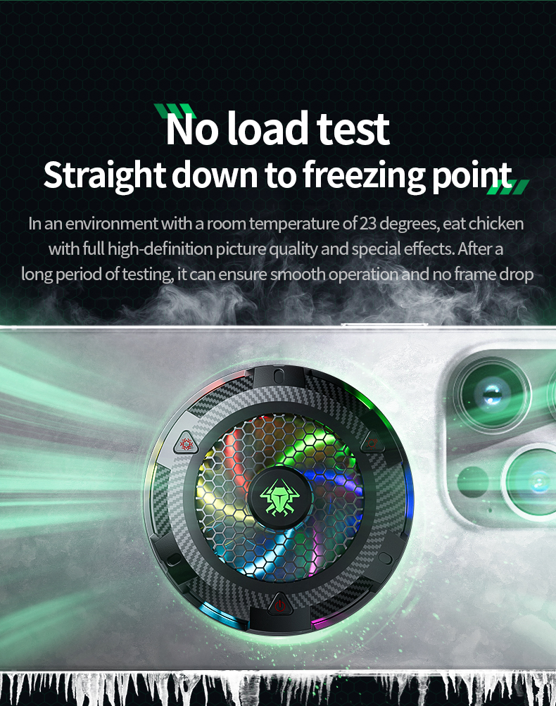 Plextone EX1 Pro RGB LED Mobile Phone USB Cooling Turbo Fan Magnetic ...