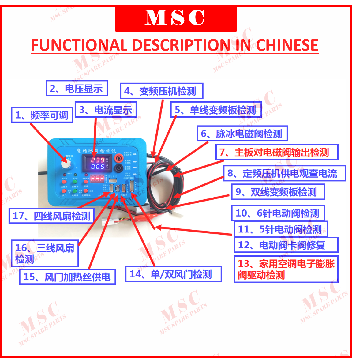 Multifunctional Inverter Refrigerator Detector Inverter Refrigerator ...