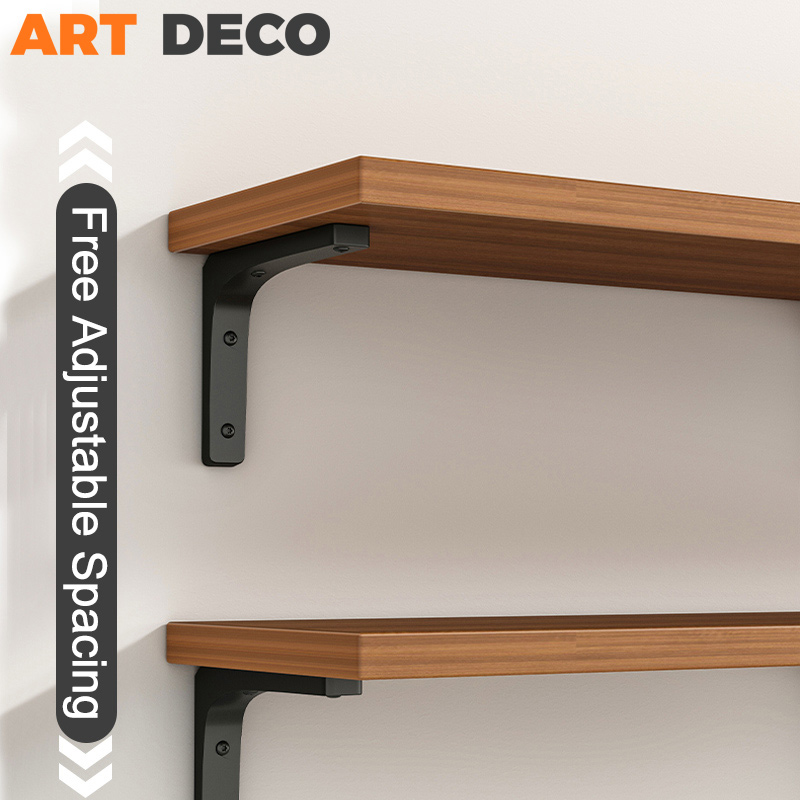 Floating Wall Shelf DIY Wall Shelf Rack Rak dinding Home Living Room 40 ...