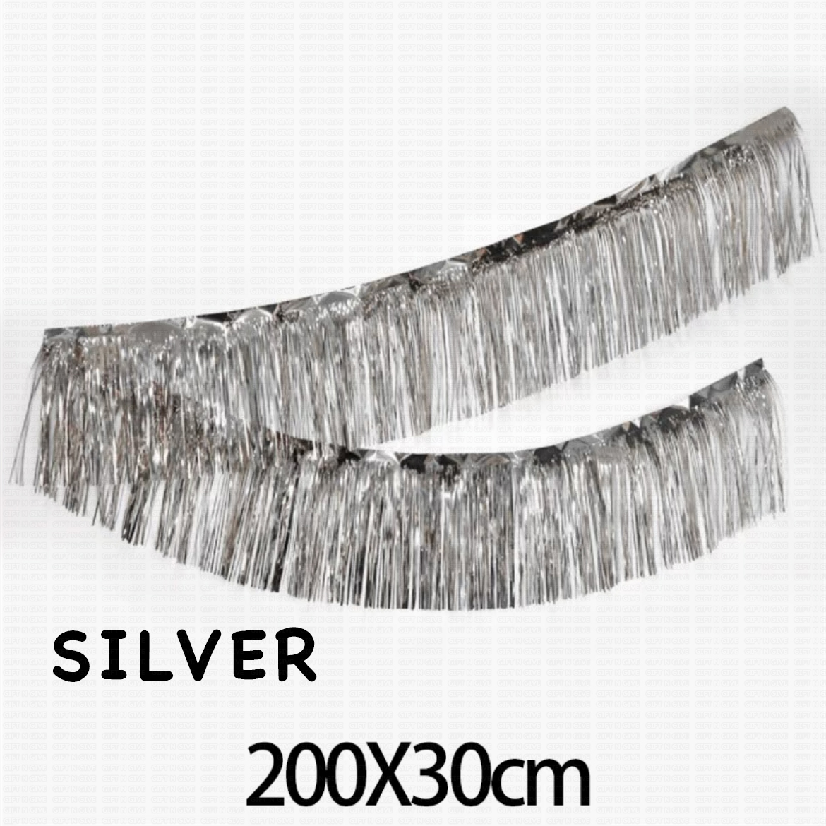 Rain Foil Fringe Banner Wedding Birthday Party Decoration Hanging ...