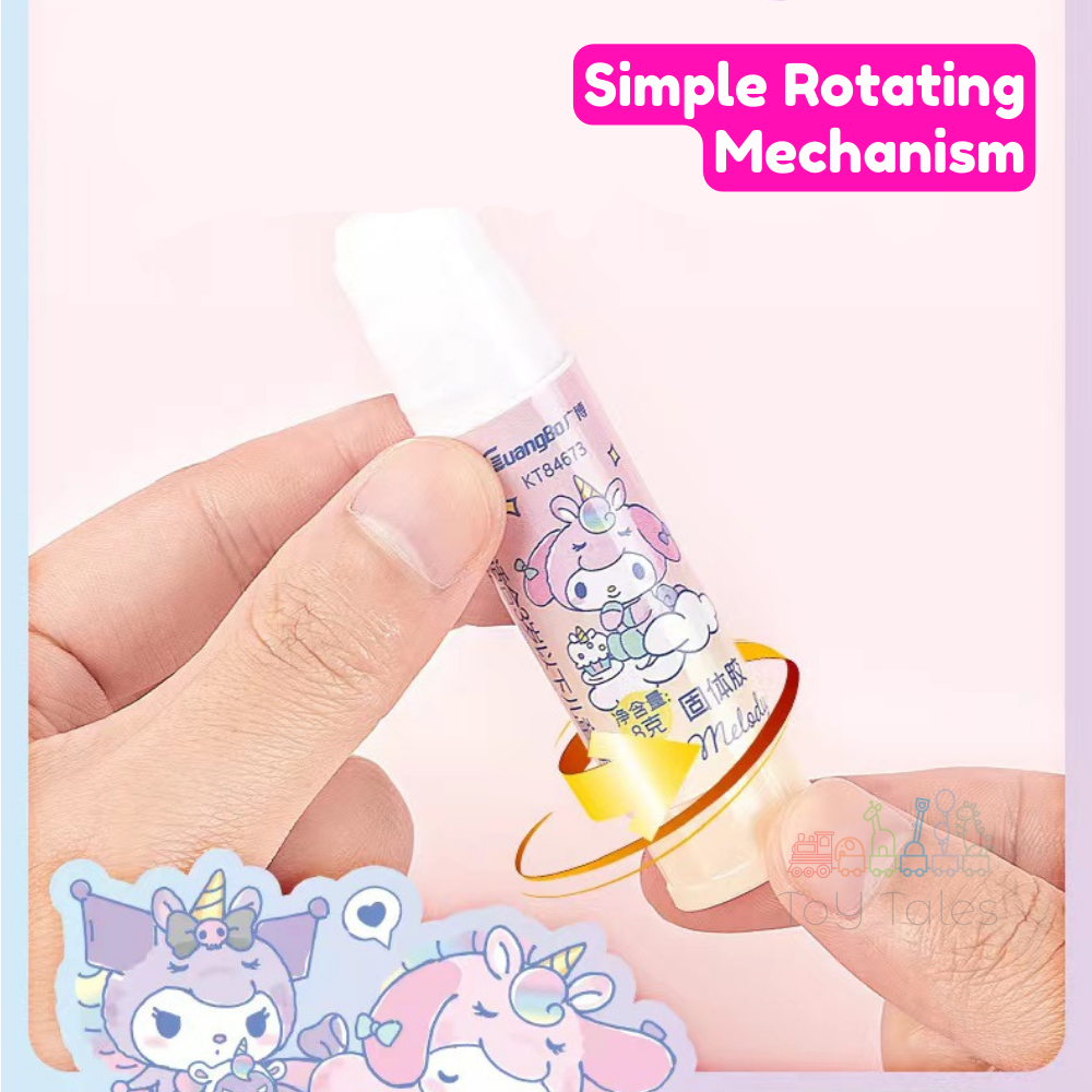 ToyTales 🍭 SANRIO SCHOOL SUPPLIES Stationery [ GLUE STICK ] 🍭 Kids Cute ...