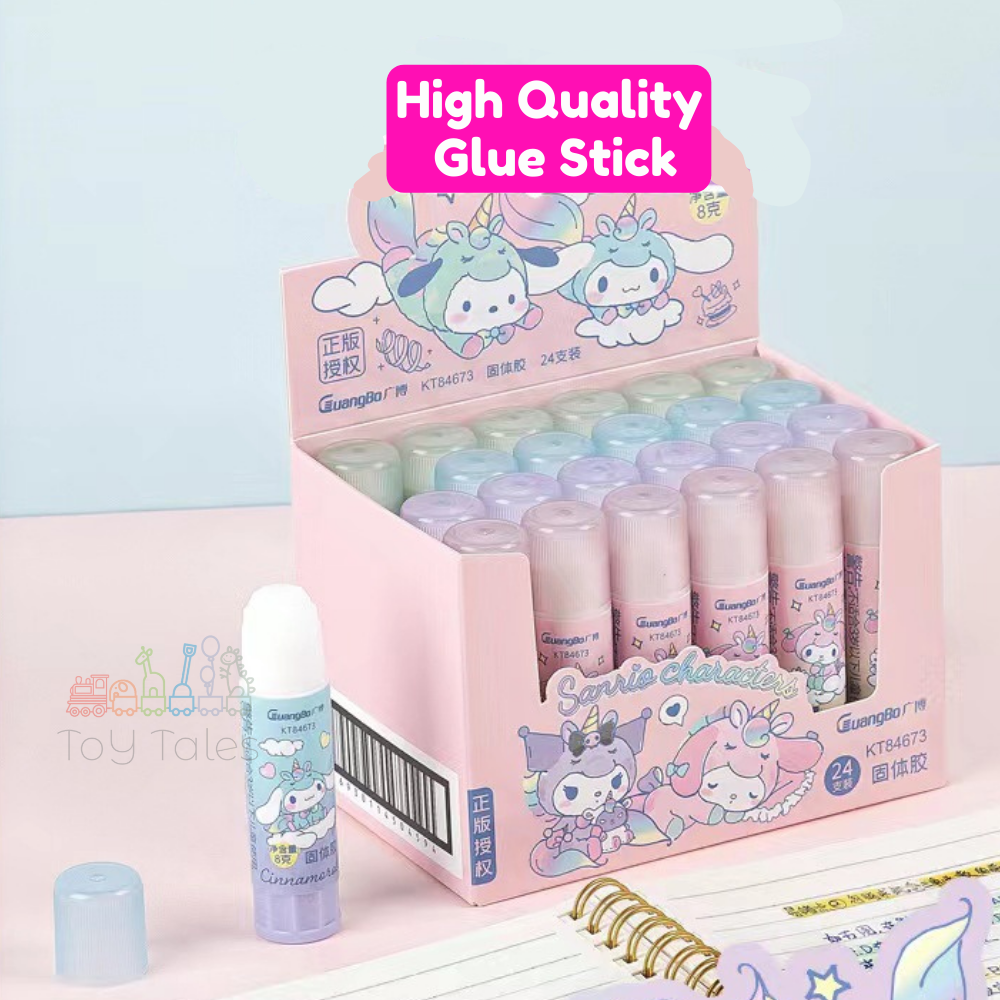 ToyTales 🍭 SANRIO SCHOOL SUPPLIES Stationery [ GLUE STICK ] 🍭 Kids Cute ...