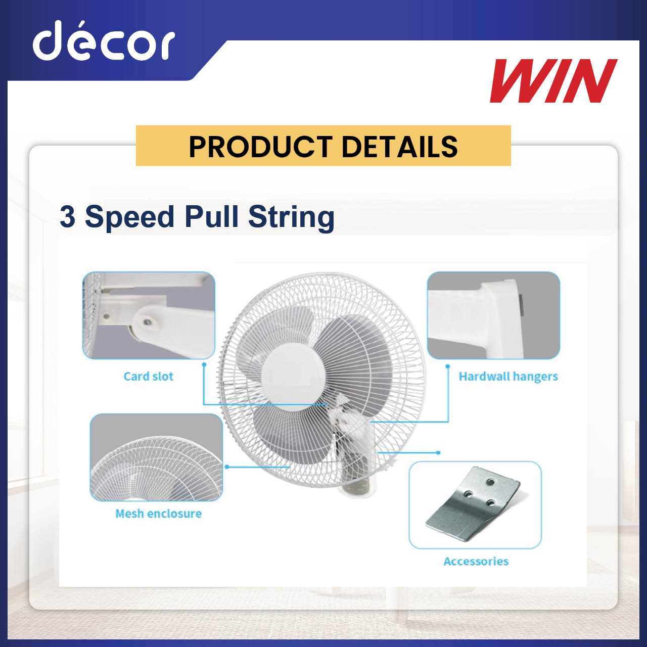 KDK Fan KDK KU408YG KC4GR DEKA WF68 DWF6R PANASONIC FMU408 FMU44R WIN ...